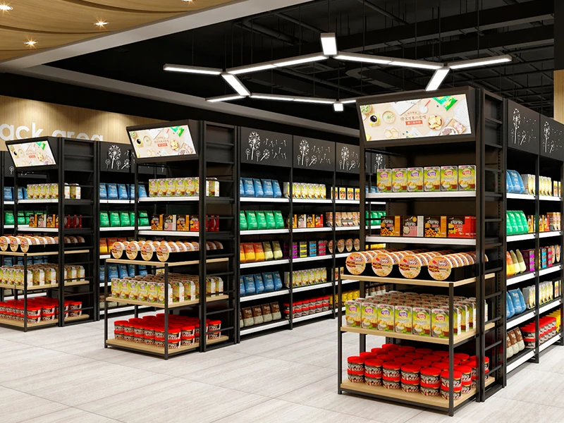 Grocery Retail Display Solutions | HEDA Shelves