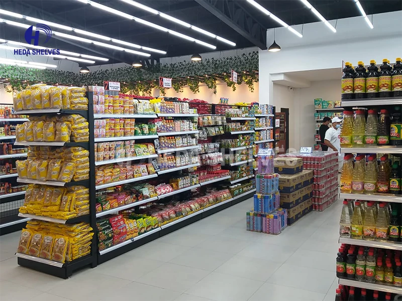 Convenience Store Shelving | HEDA Shelves